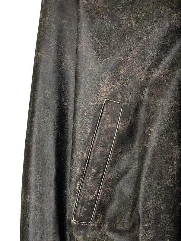 Acne Studios Leather Bomber Jacket