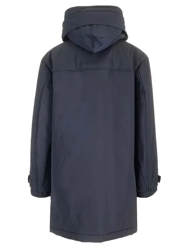 Dries Van Noten Roos" Parka Coat - Blue