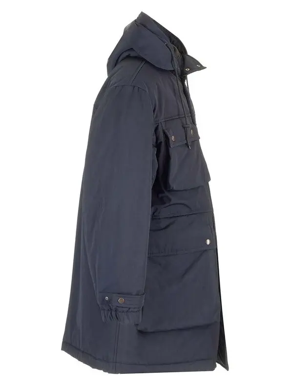 Dries Van Noten Roos" Parka Coat - Blue