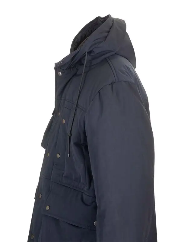 Dries Van Noten Roos" Parka Coat - Blue