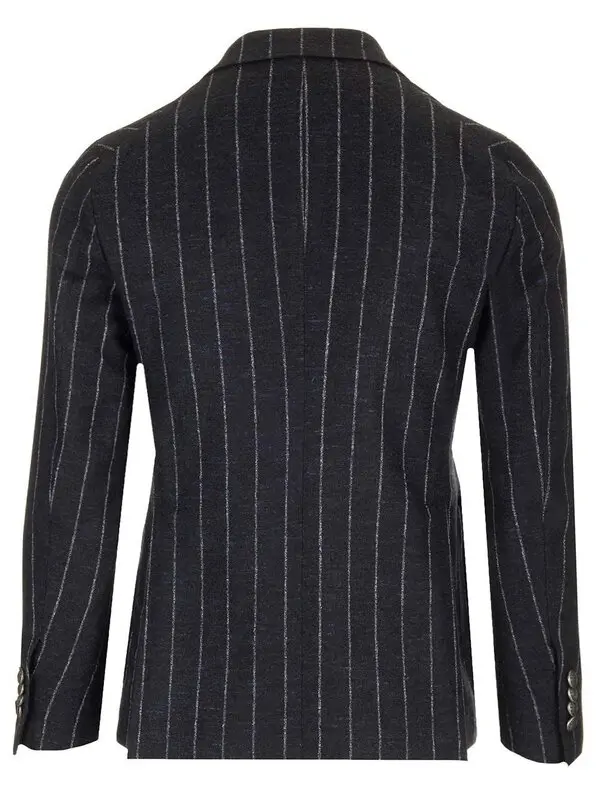 Tagliatore Montecarlo Double-breasted Bouclé Jacket