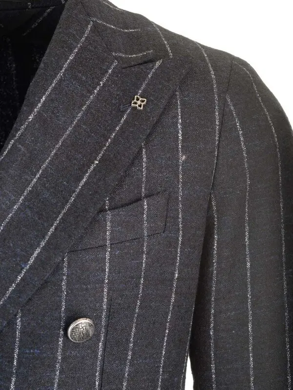 Tagliatore Montecarlo Double-breasted Bouclé Jacket