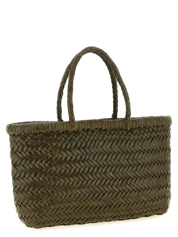 Dragon Diffusion Flat Gora' Mini Handbag - Green