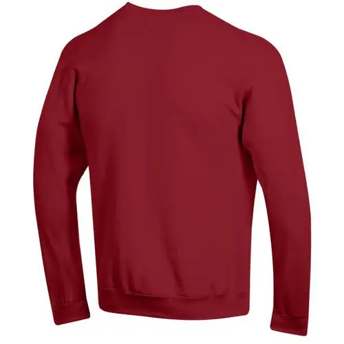 Champion Indiana Hoosiers Basic Arch Fleece Pullover Sweatshirt