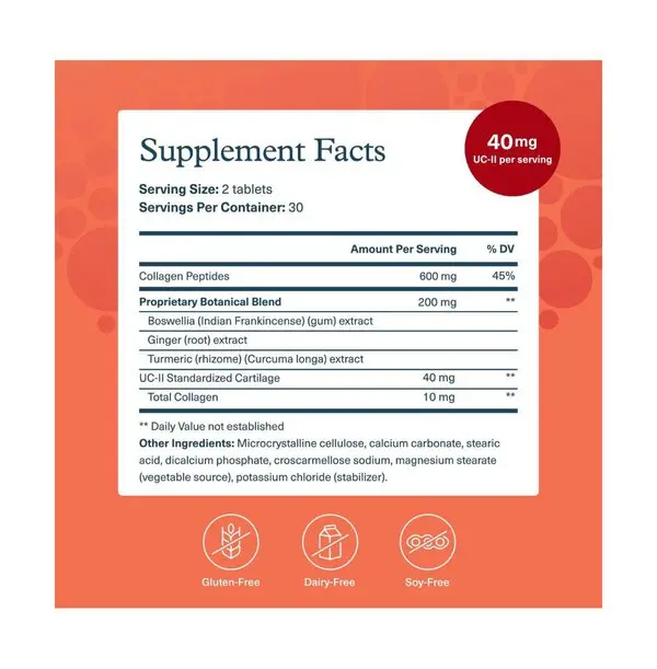 YOUTHEORY Joint Complex With Uc-ii Type 2 Collagen