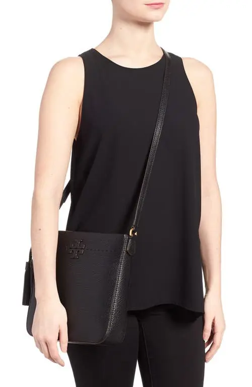 Tory Burch Mcgraw Leather Crossbody Tote