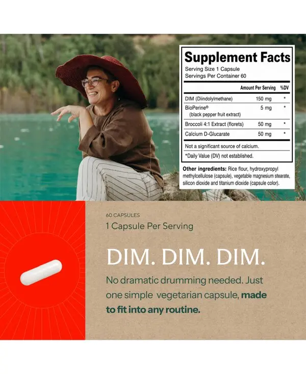 SUNERGETIC Dim Supplement 150mg With Broccoli Extract