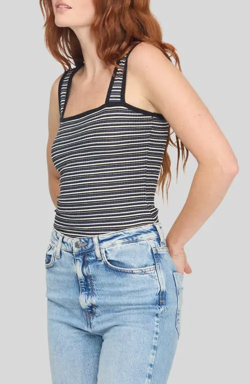 PROJECT SOCIAL T Bianca Striped Rib Tank