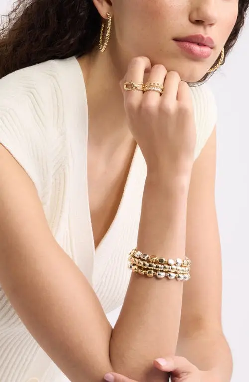 Nordstrom Twisted Rope Hoop Earrings - Gold