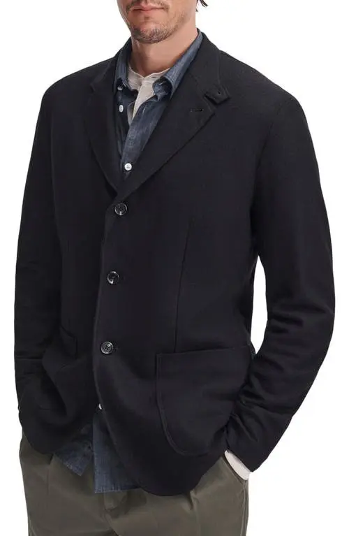 Rag & Bone Becker Wool Blend Knit Sport Coat