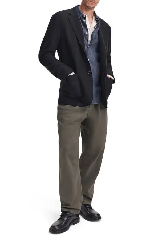 Rag & Bone Becker Wool Blend Knit Sport Coat