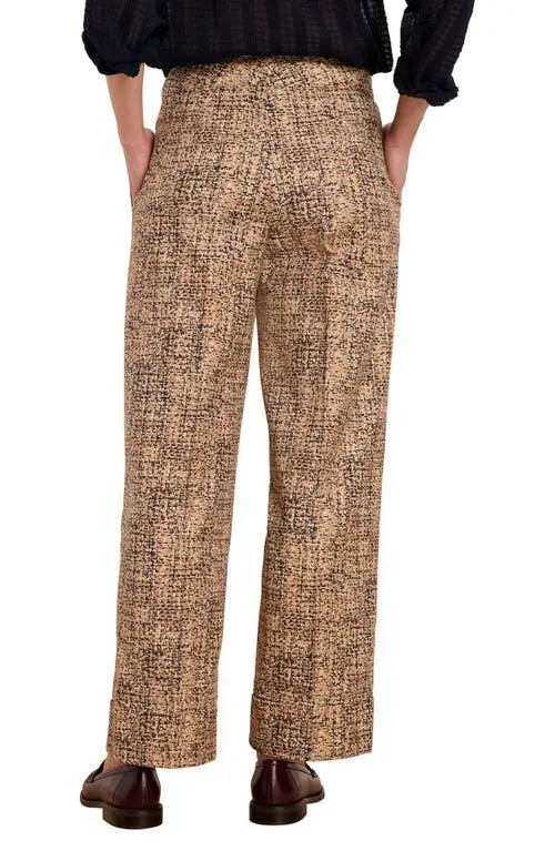 NIC+ZOE Clarendon Tweed Cuffed Pants
