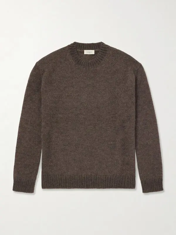PIACENZA CASHMERE 1733 Mohair And Silk-blend Sweater