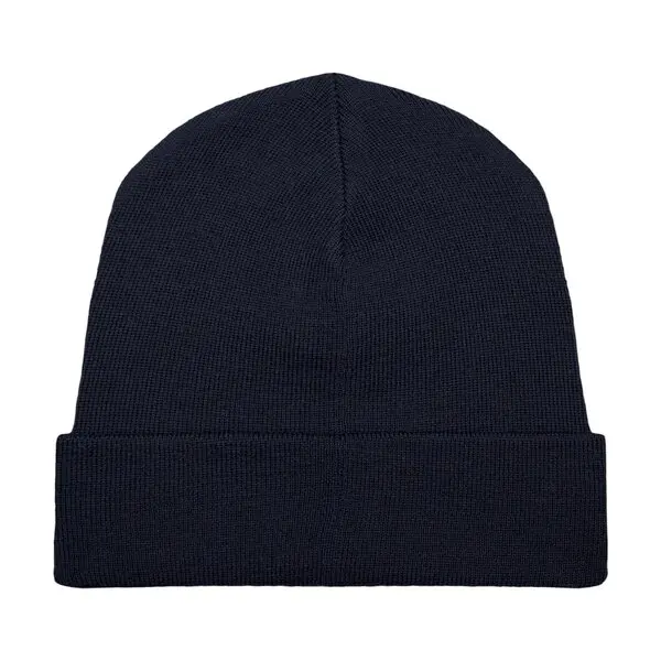 PAUL JAMES KNITWEAR Heavyweight Extra Fine Merino Wool Amble Watch Cap Navy - Blue
