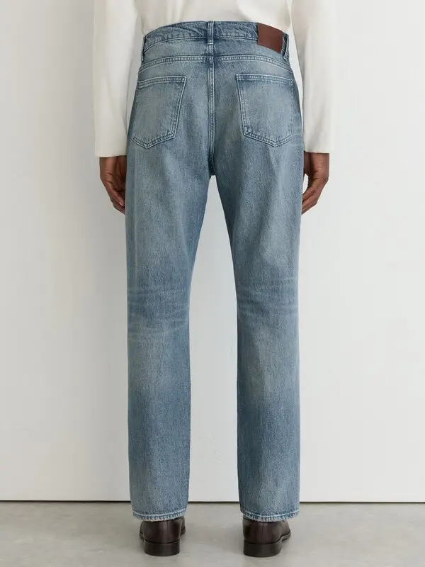 REISS Keith Comfort-stretch Relaxed Straight-leg Jeans