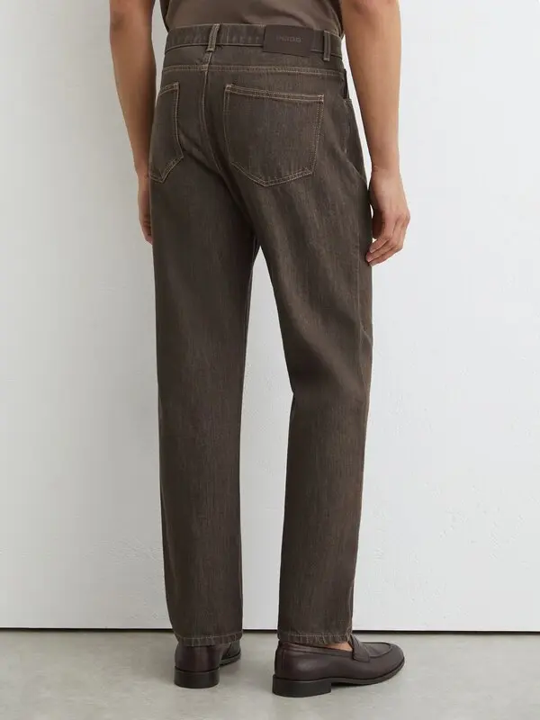 REISS Bishopsgate Straight-leg Jeans
