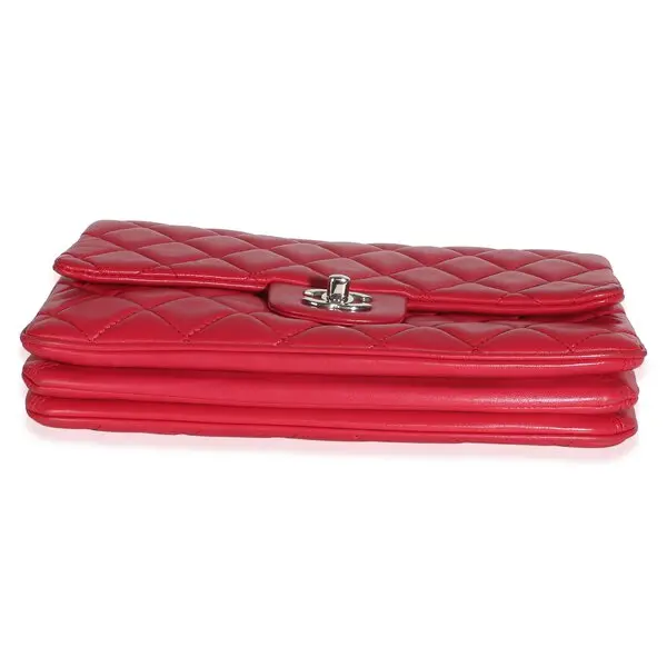Chanel Quilted Lambskin Flap Bag - Pink