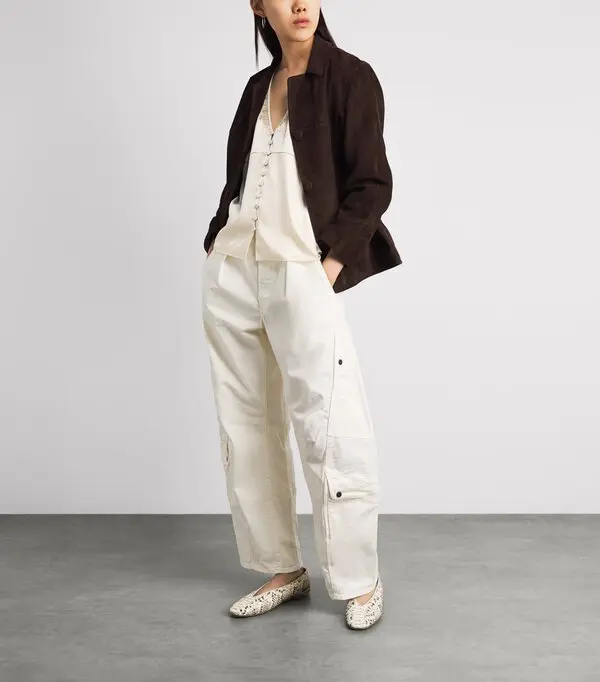 Citizens Of Humanity Lola Ruffle-sleeve Blouse