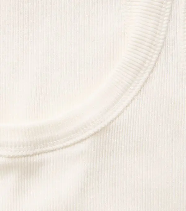 Jacquemus Cotton Ribbed Tank Top