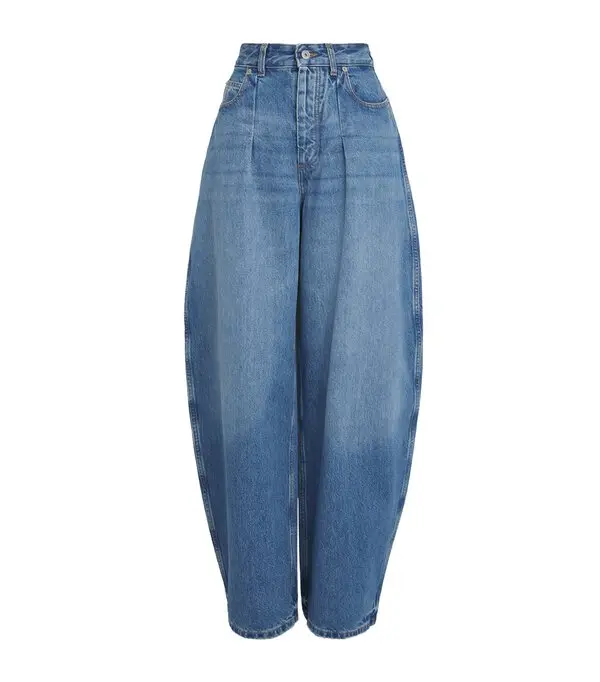 Jacquemus Pleated Barrel Jeans