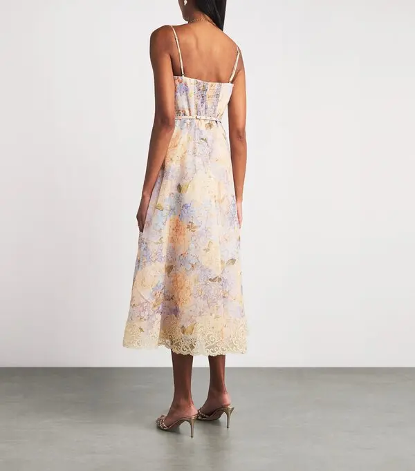 Zimmermann Valiant Tucked Midi Dress
