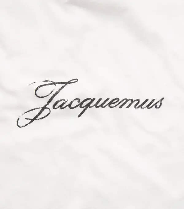 Jacquemus Cotton-hemp Logo T-shirt
