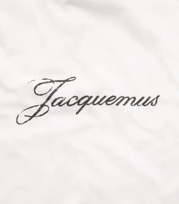 Jacquemus Cotton-hemp Logo T-shirt
