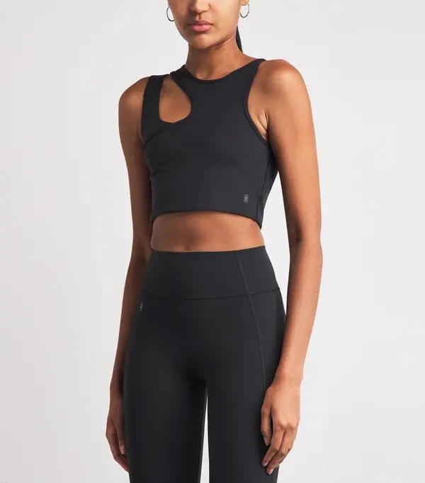 On Studio Asymmetric Crop Top