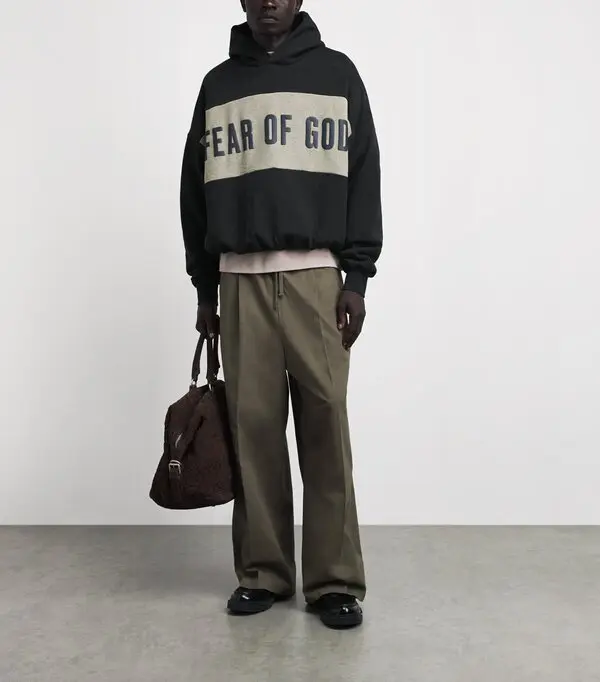 Fear Of God Cropped Relaxed Hoodie