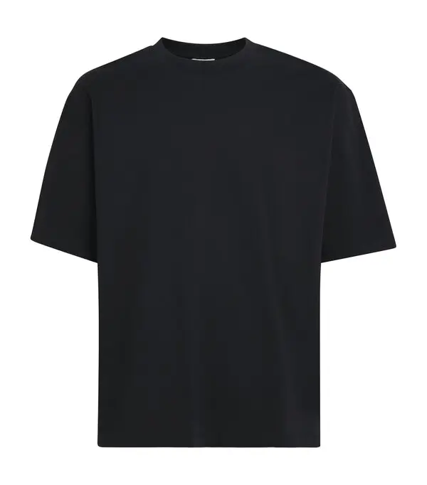 Sandro Cotton Oversized T-shirt - Black