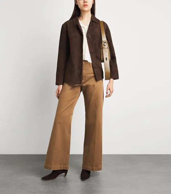 Tory Burch Suede Lightweight Jacket