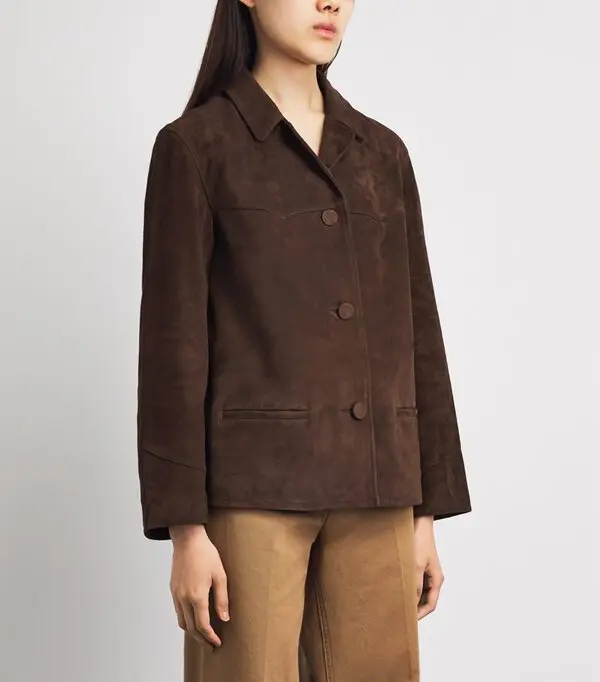 Tory Burch Suede Lightweight Jacket