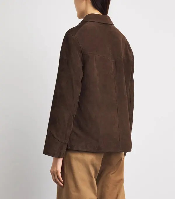 Tory Burch Suede Lightweight Jacket
