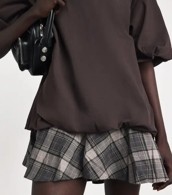 Acne Studios Layered Polo Shirt Midi Dress