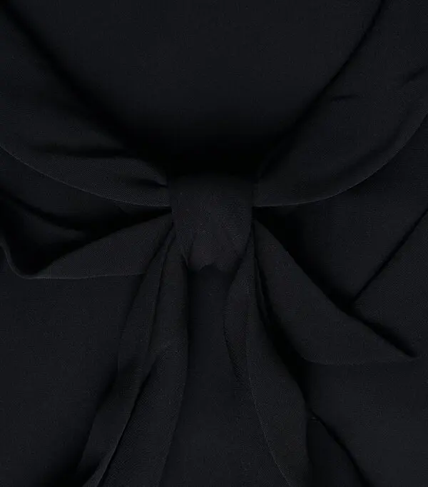 Acne Studios Silk Bow-detail Midi Dress