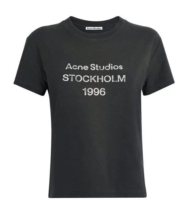 Acne Studios Sprayed Logo T-shirt