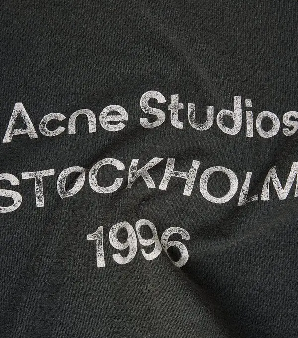 Acne Studios Sprayed Logo T-shirt