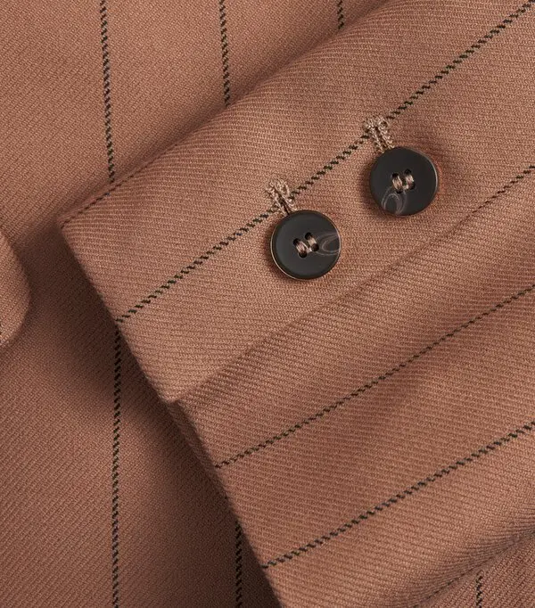 L'Agence Pinstripe Chamberlain Blazer