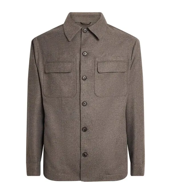 Pal Zileri Twill Overshirt