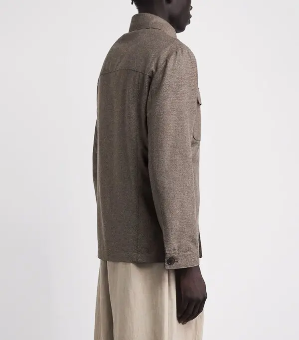 Pal Zileri Twill Overshirt