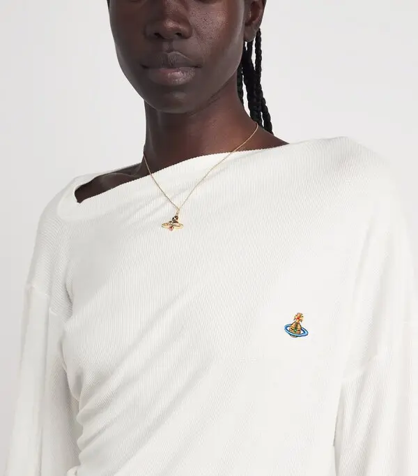 VIVIENNE WESTWOOD Asymmetric Hebo Long-sleeve T-shirt
