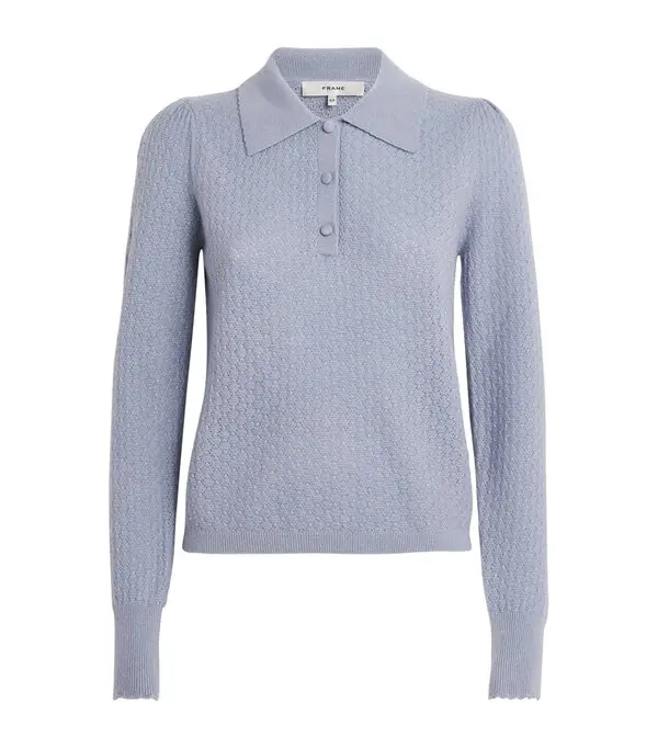 FRAME Cashmere Honeycomb Sweater