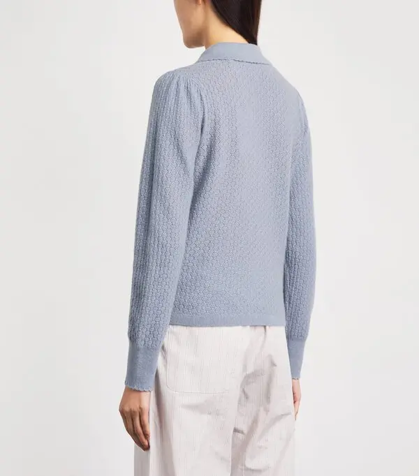 FRAME Cashmere Honeycomb Sweater