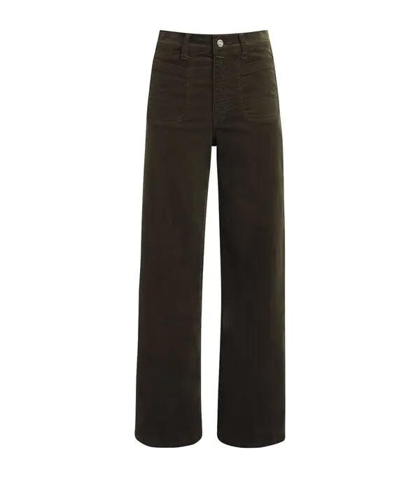 FRAME Le Slim Palazzo Corduroy Wide-leg Jeans