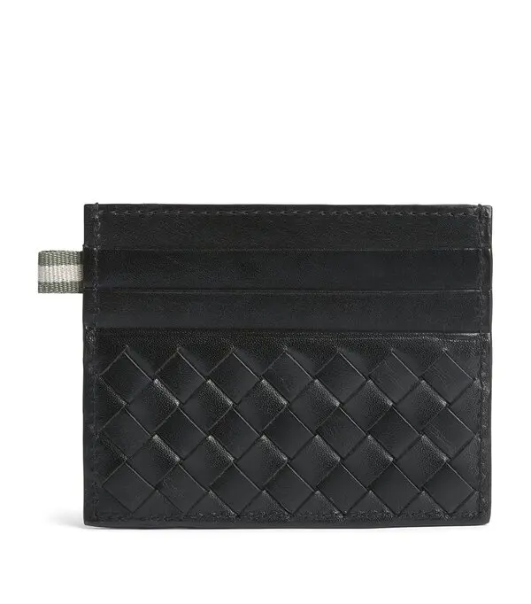 Officine Creative Woven Leather Card Holder