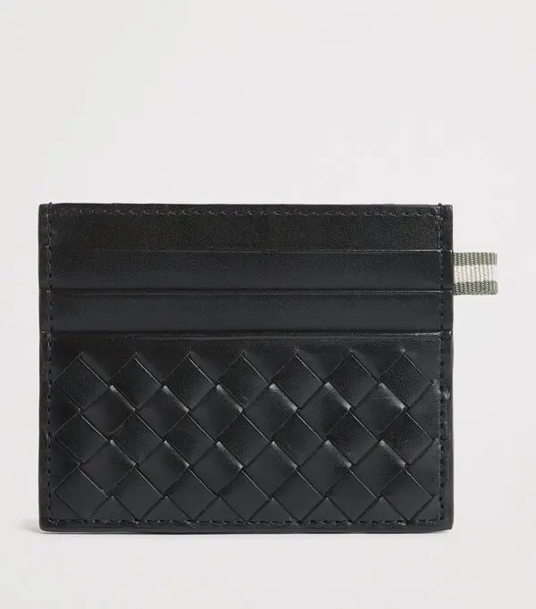 Officine Creative Woven Leather Card Holder