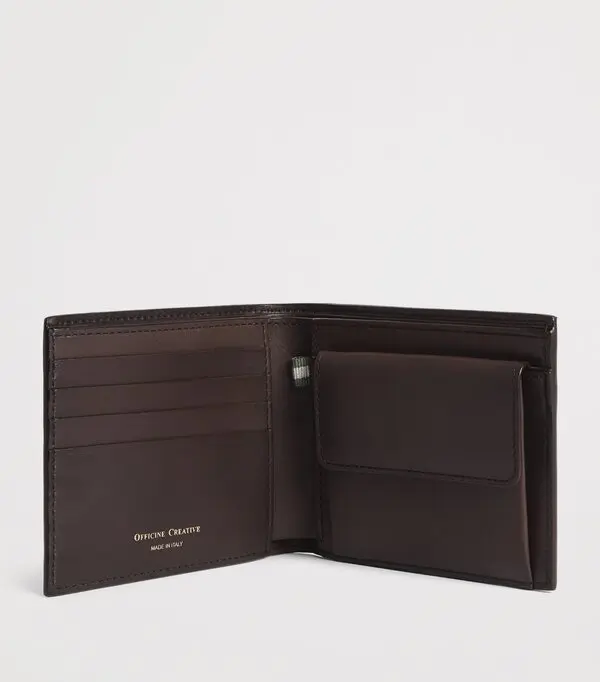 Officine Creative Leather Bifold Wallet