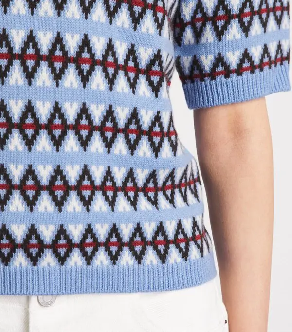 FRAME Cashmere Fair Isle Sweater
