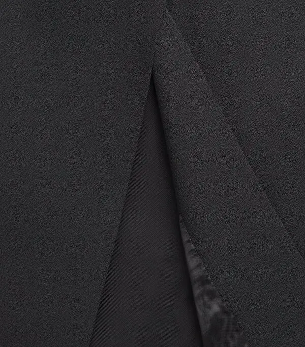 Alessandra Rich Virgin Wool-blend Midi Pencil Skirt