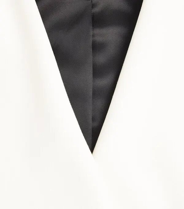 Alessandra Rich Virgin Wool-blend Cropped Blazer